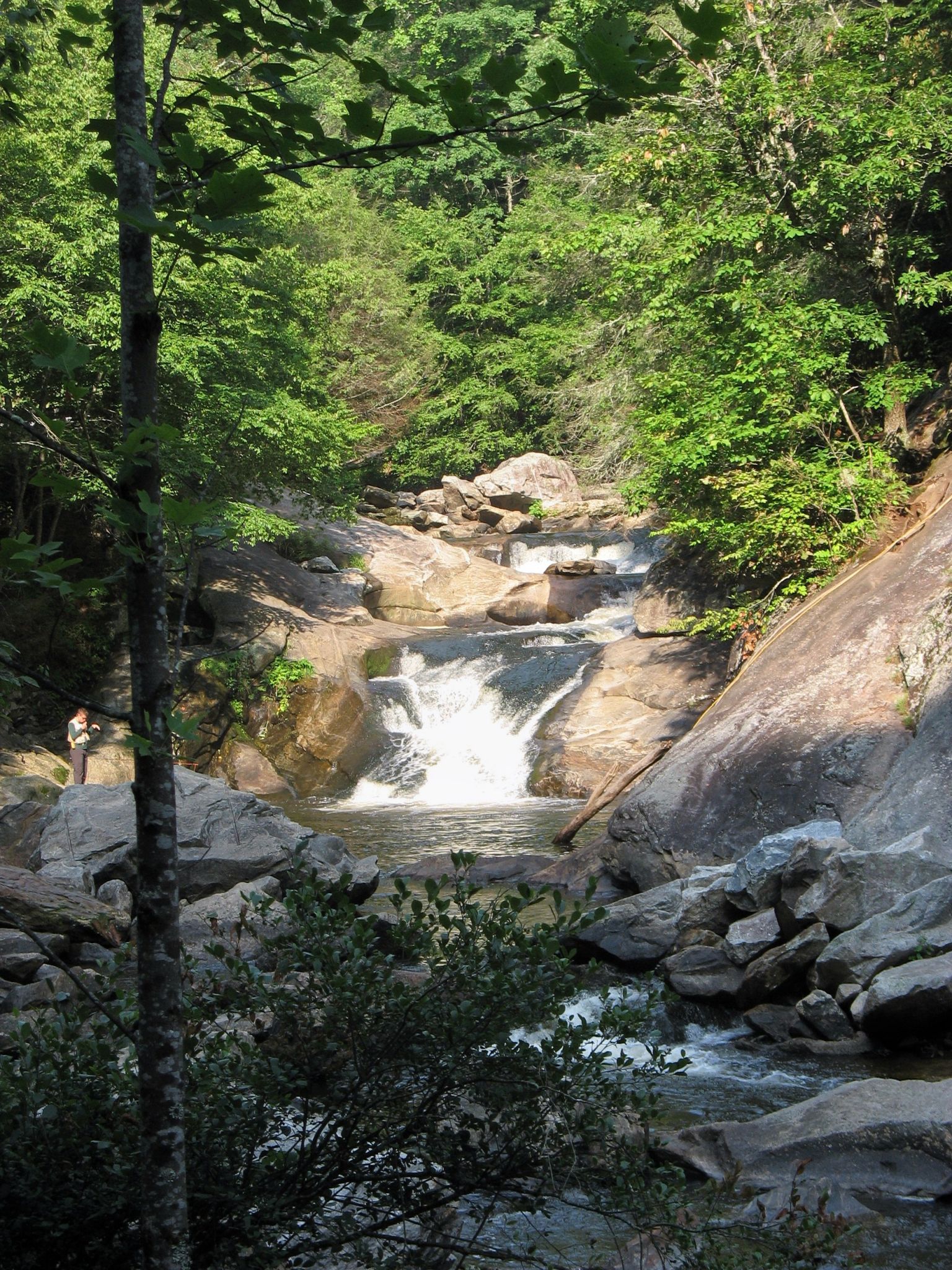 Cullasaja Falls, Nantahala National Forest » Carolina Outdoors Guide