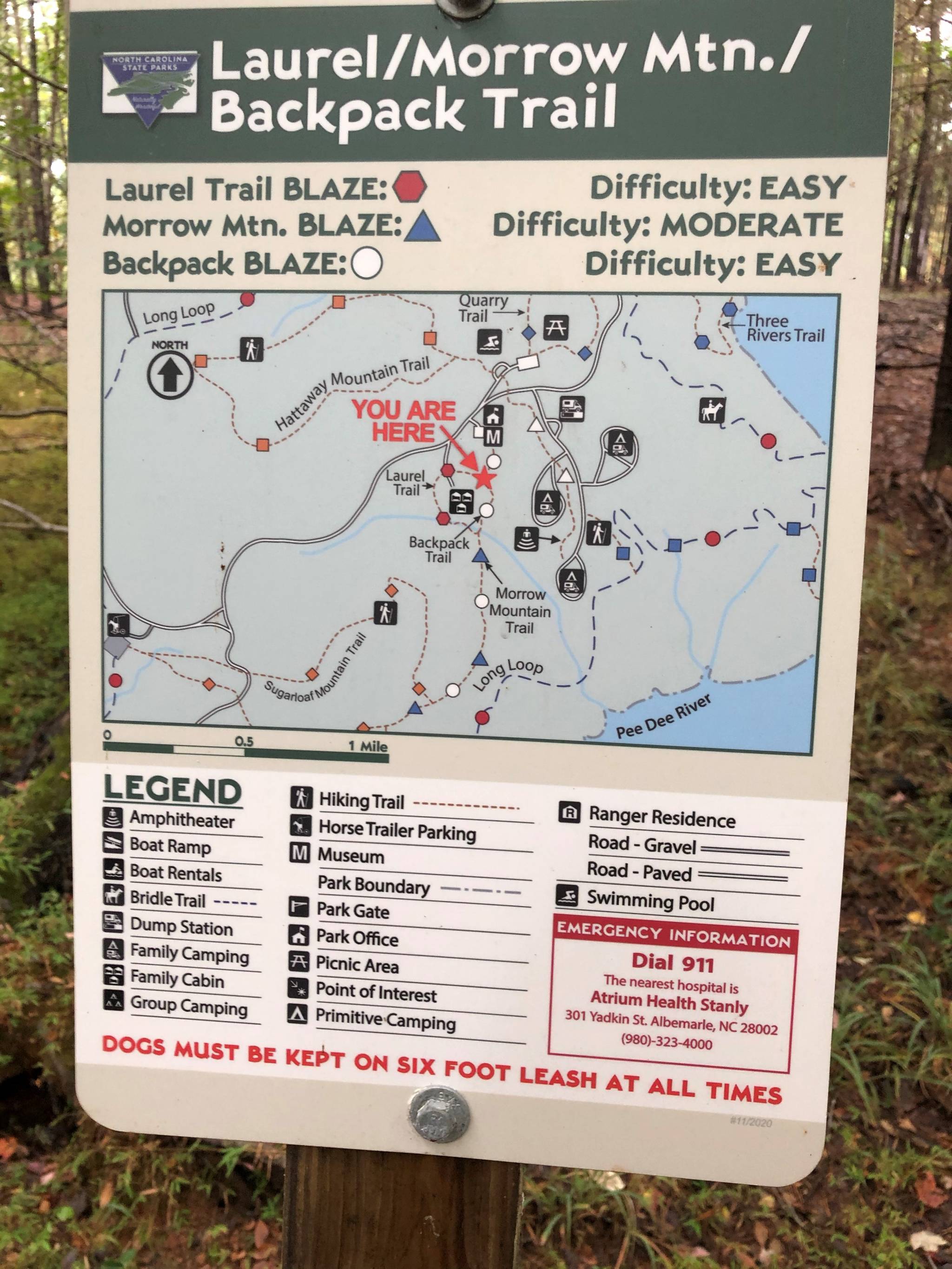 Morrow Mountain Trail, Morrow Mountain State Park » Carolina Outdoors Guide